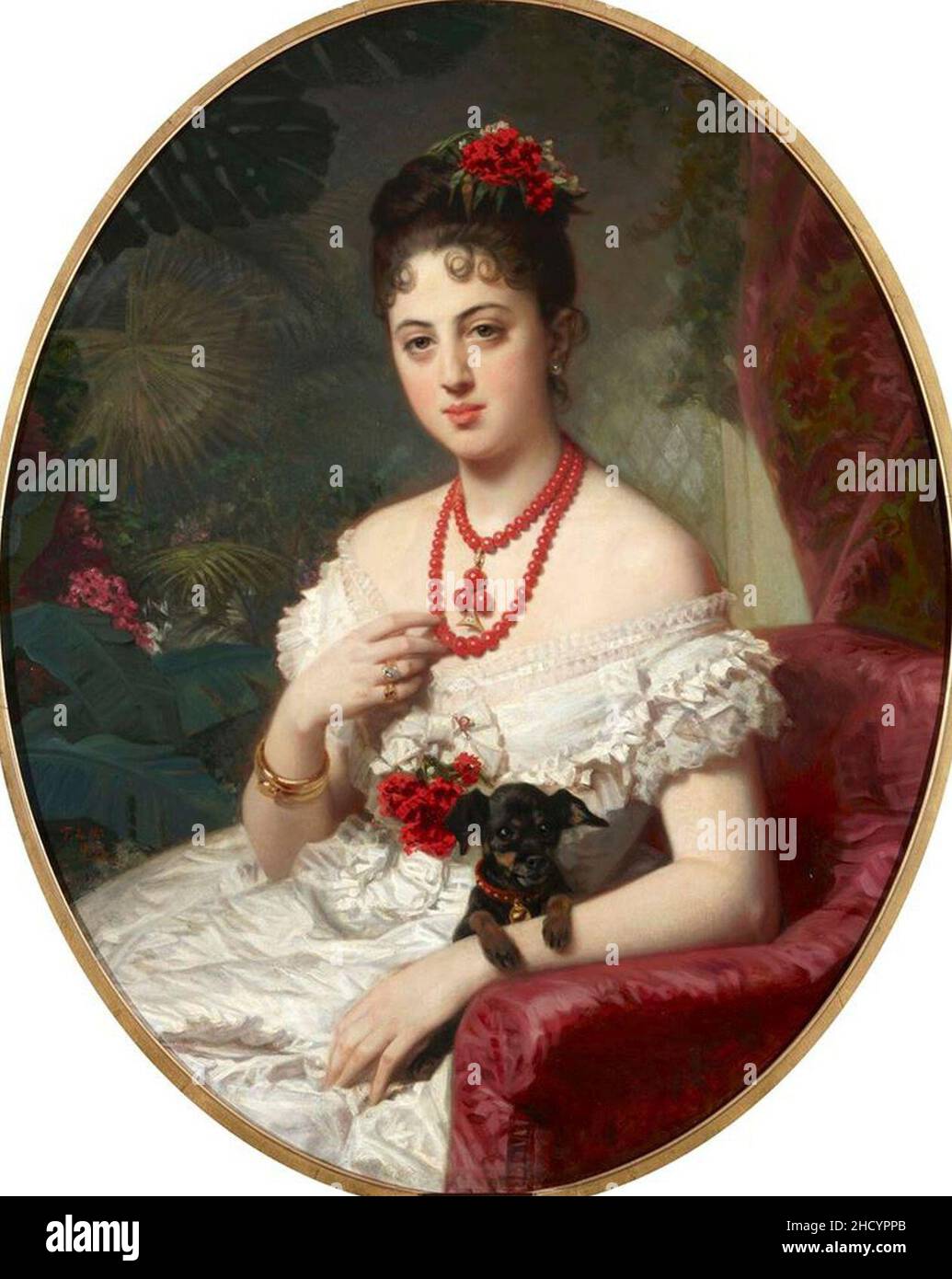Retrato de María del Rosario Falcó y Osorio, XII condesa de Siruela ...