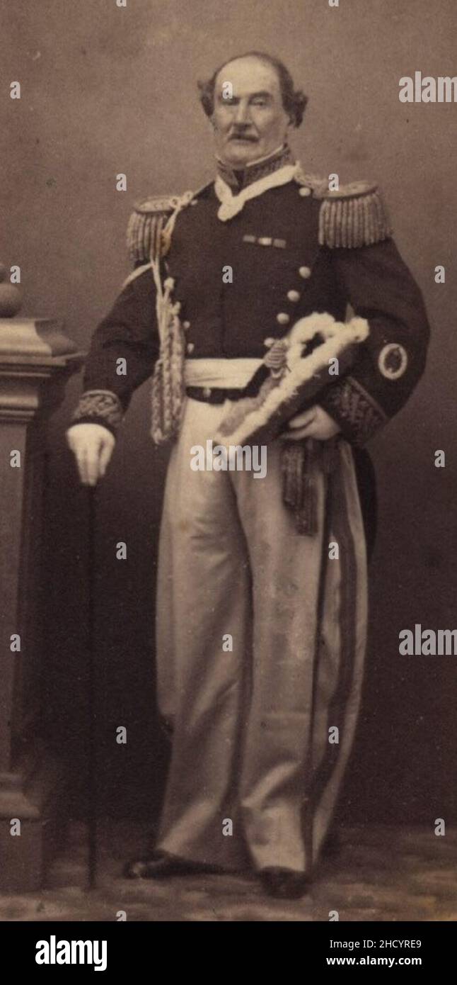 Retrato del General Necochea Stock Photo - Alamy