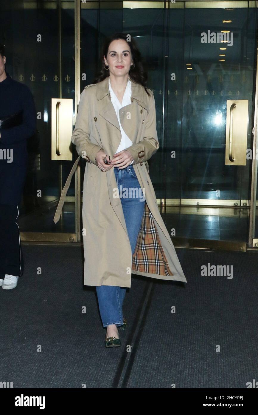New York - NY - 20190916 Michelle Dockery is seen at the Today Show ...