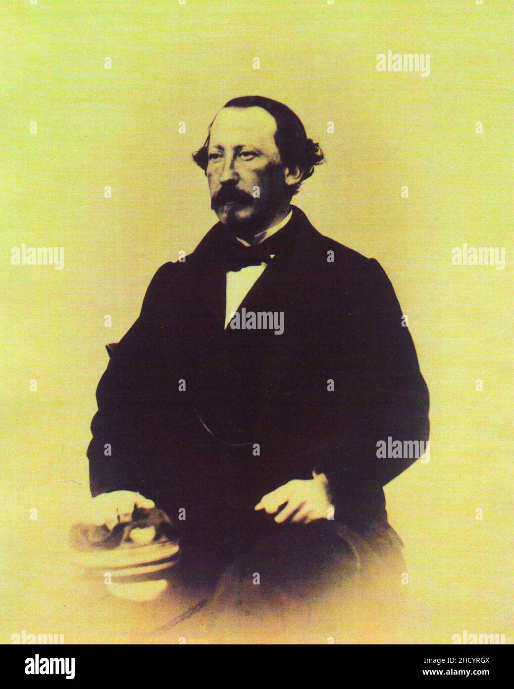 Retrato del ingeniero Carlos de Campuzano entre 1855 y 1857 - William ...