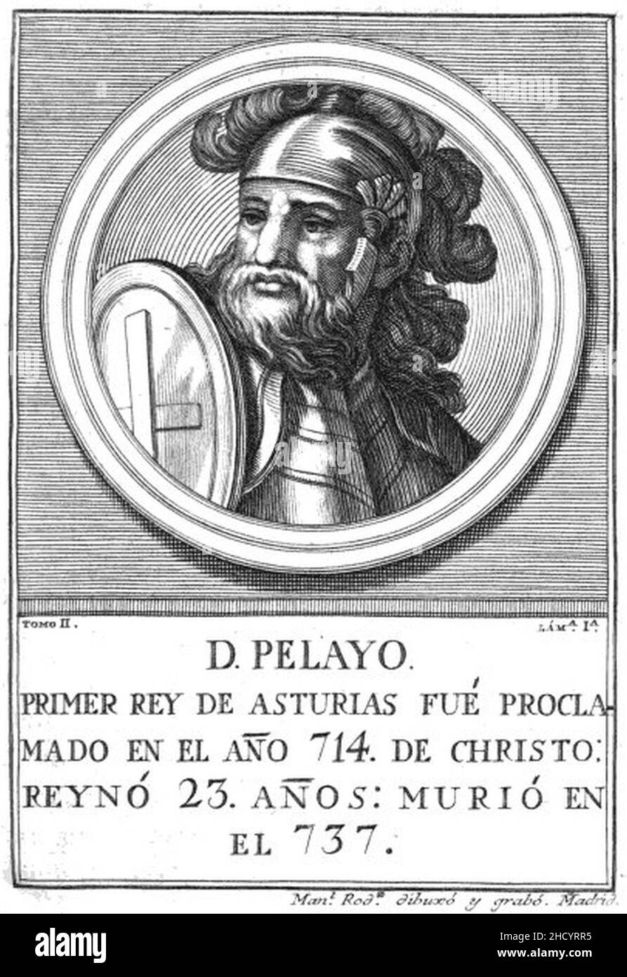 Rey pelayo Cut Out Stock Images & Pictures - Alamy