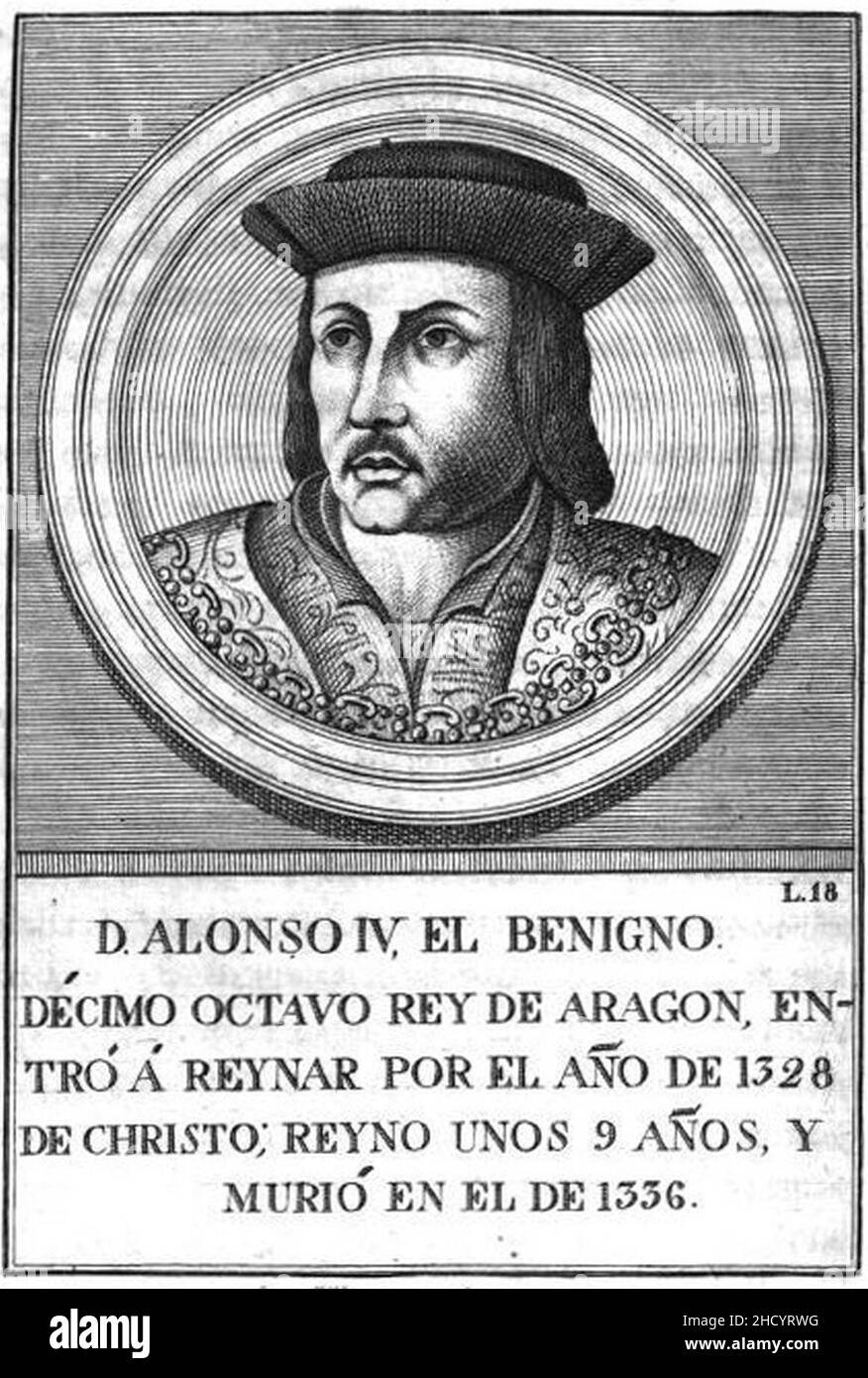 Alfonso iv of aragon hi-res stock photography and images - Alamy