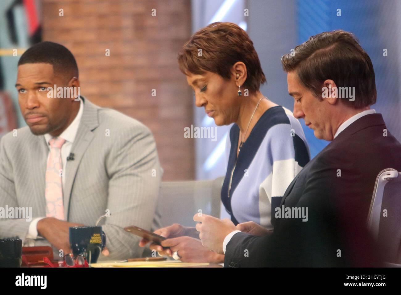 New York - NY - 20190620 The cast of 'Good Morning America' are seen ...