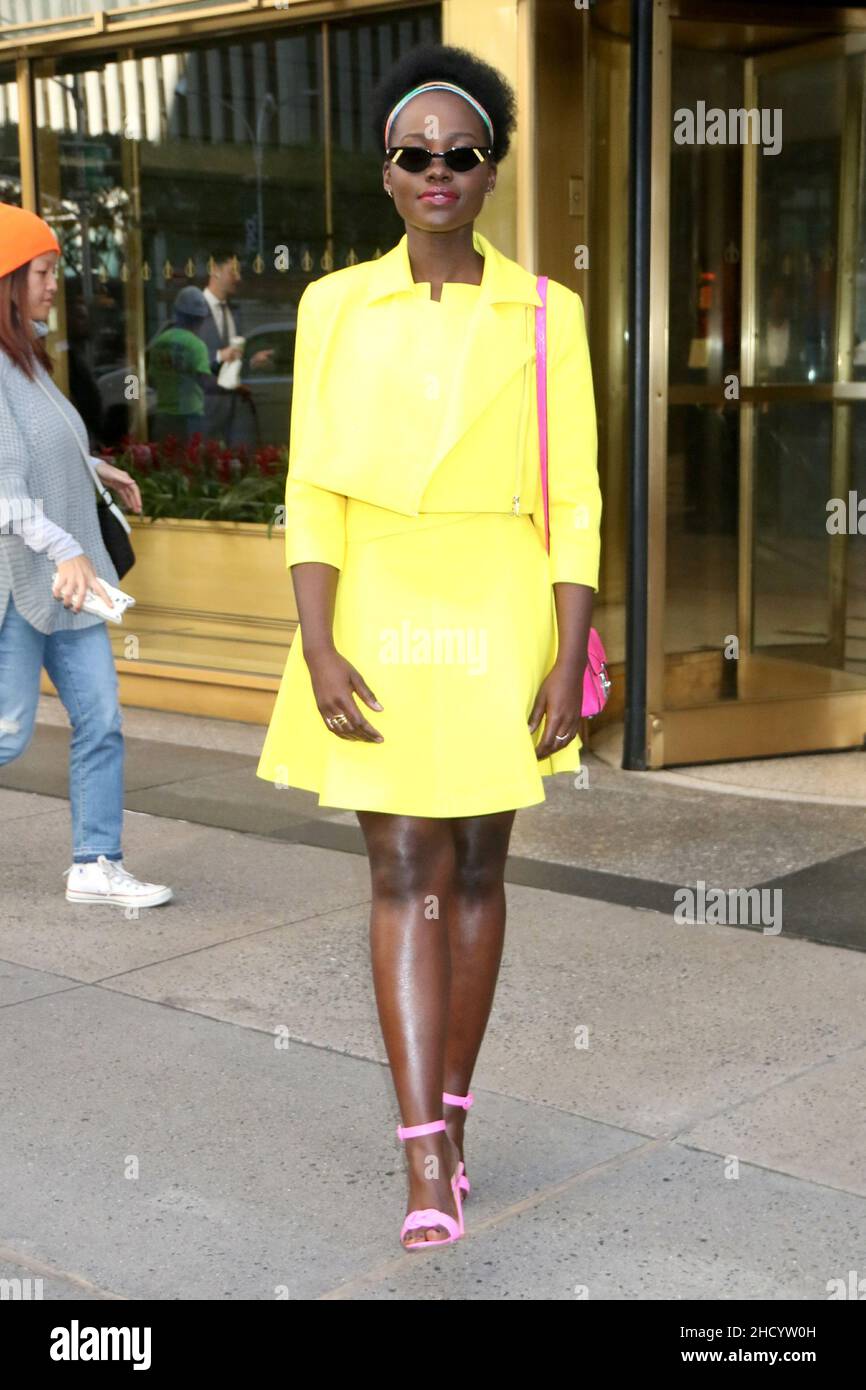 New York - NY - 20191015Lupita Nyong'o stops by Simon and Schuster to ...