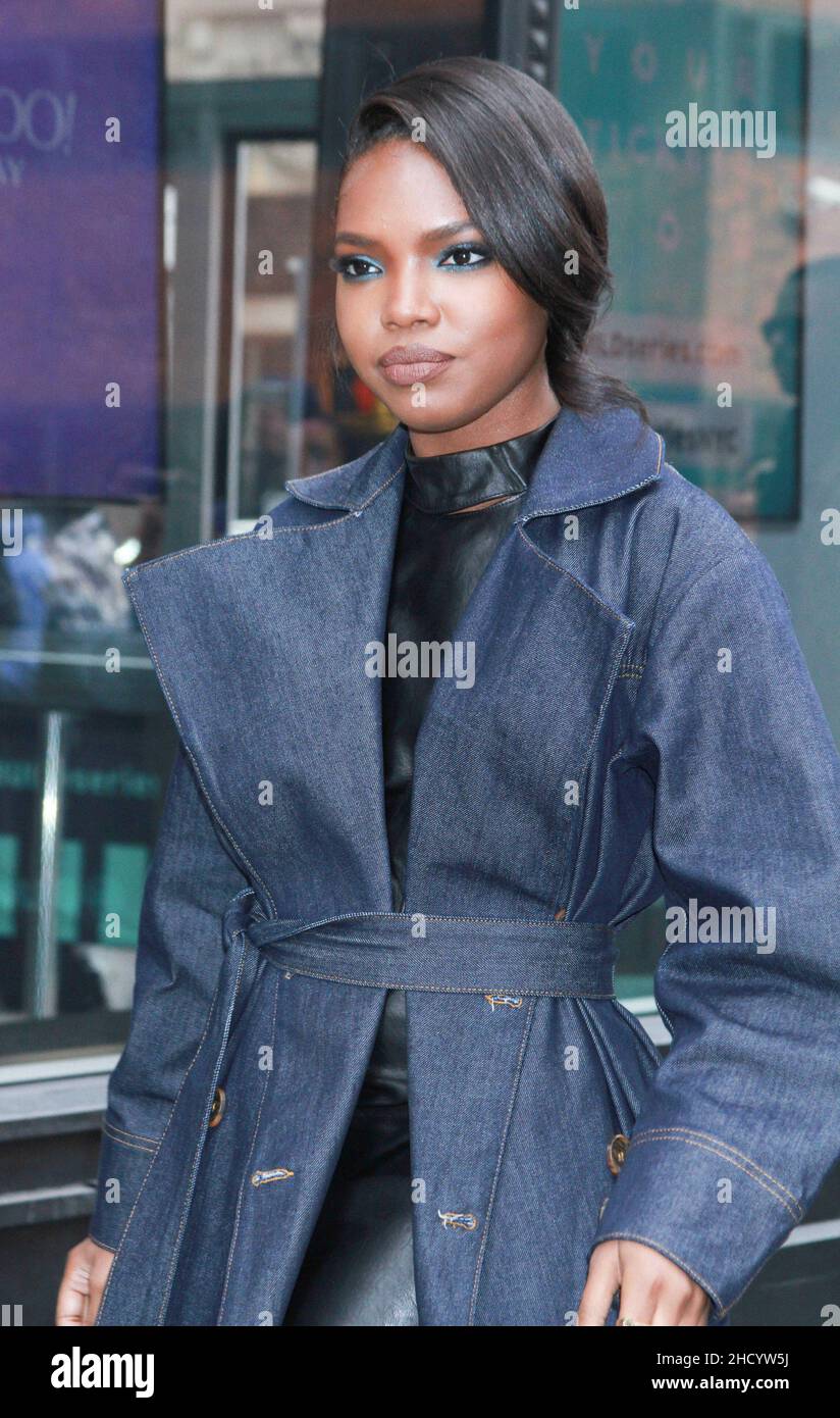 New York - NY - 20190313 Ryan Destiny was seen visiting the Build ...