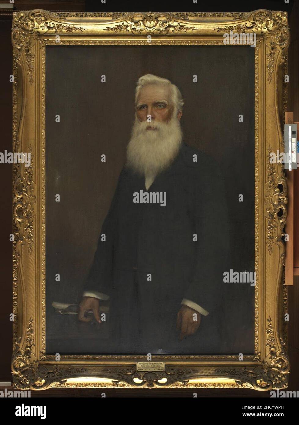 Rev. David Rowlands Stock Photo - Alamy