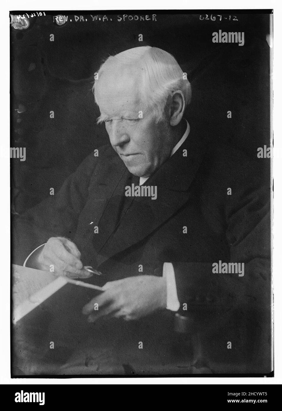Rev. Dr. W.A. Spooner Stock Photo - Alamy