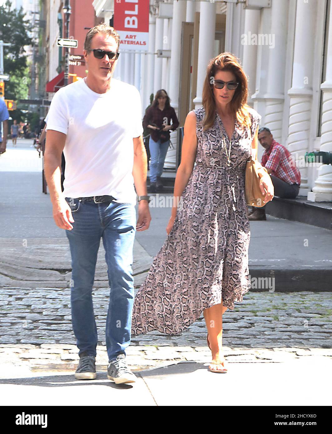 New York - NY - 20190821 - Cindy Crawford and Rande Gerber out in ...