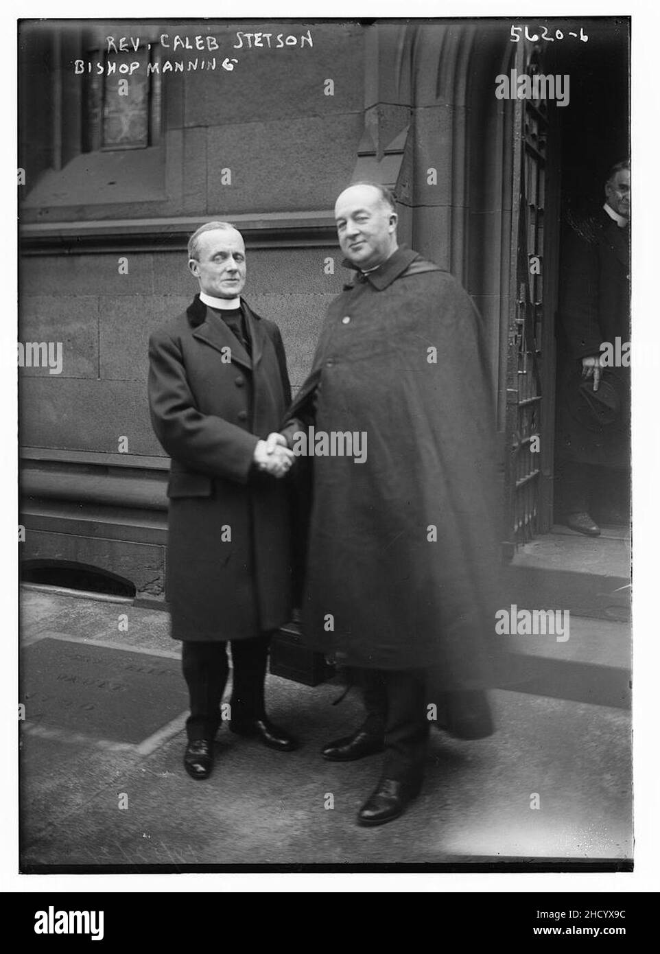 Rev. Stetson & Bishop Manning Stock Photo - Alamy