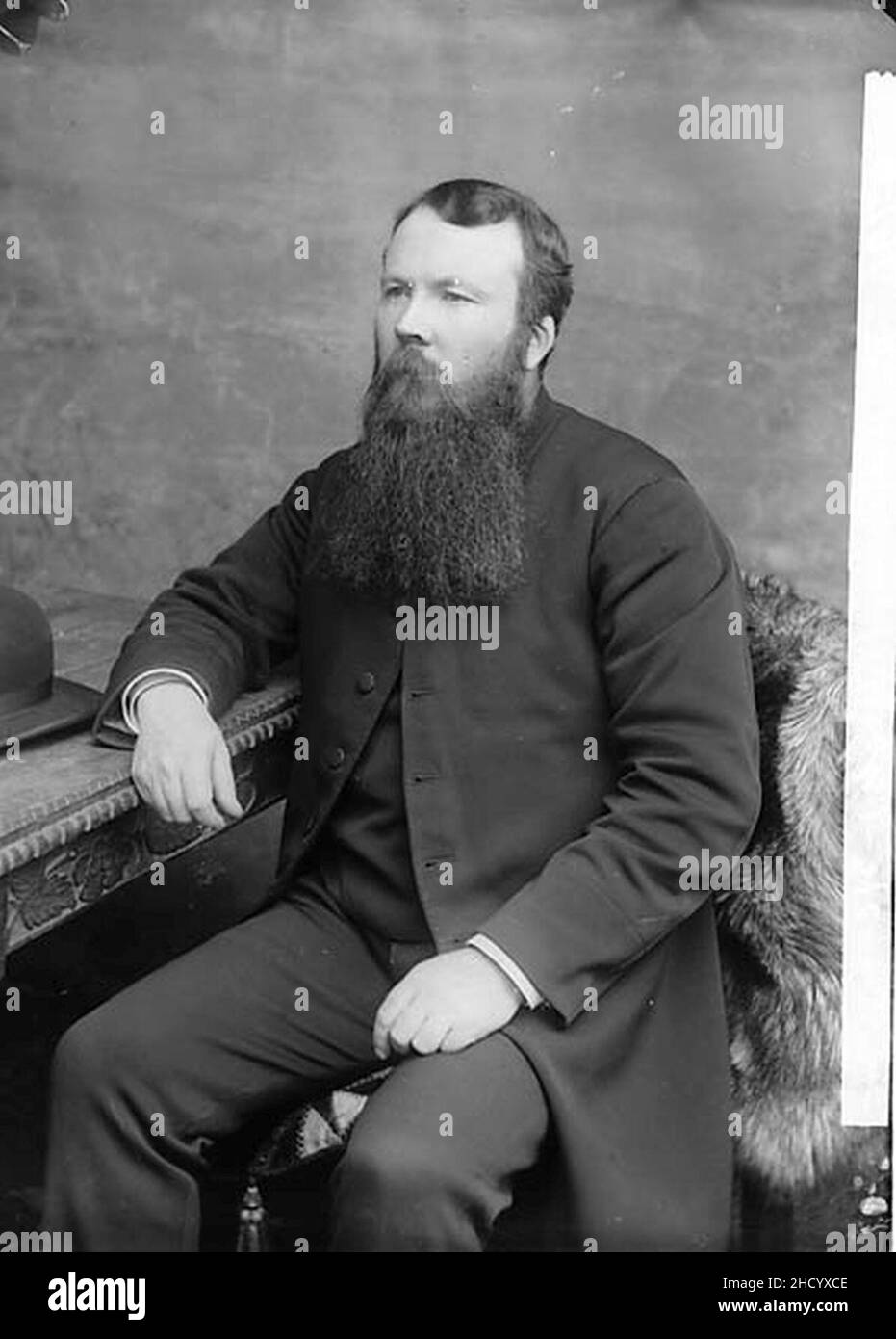 Revd Alexander Williams, curate Goginan Stock Photo - Alamy