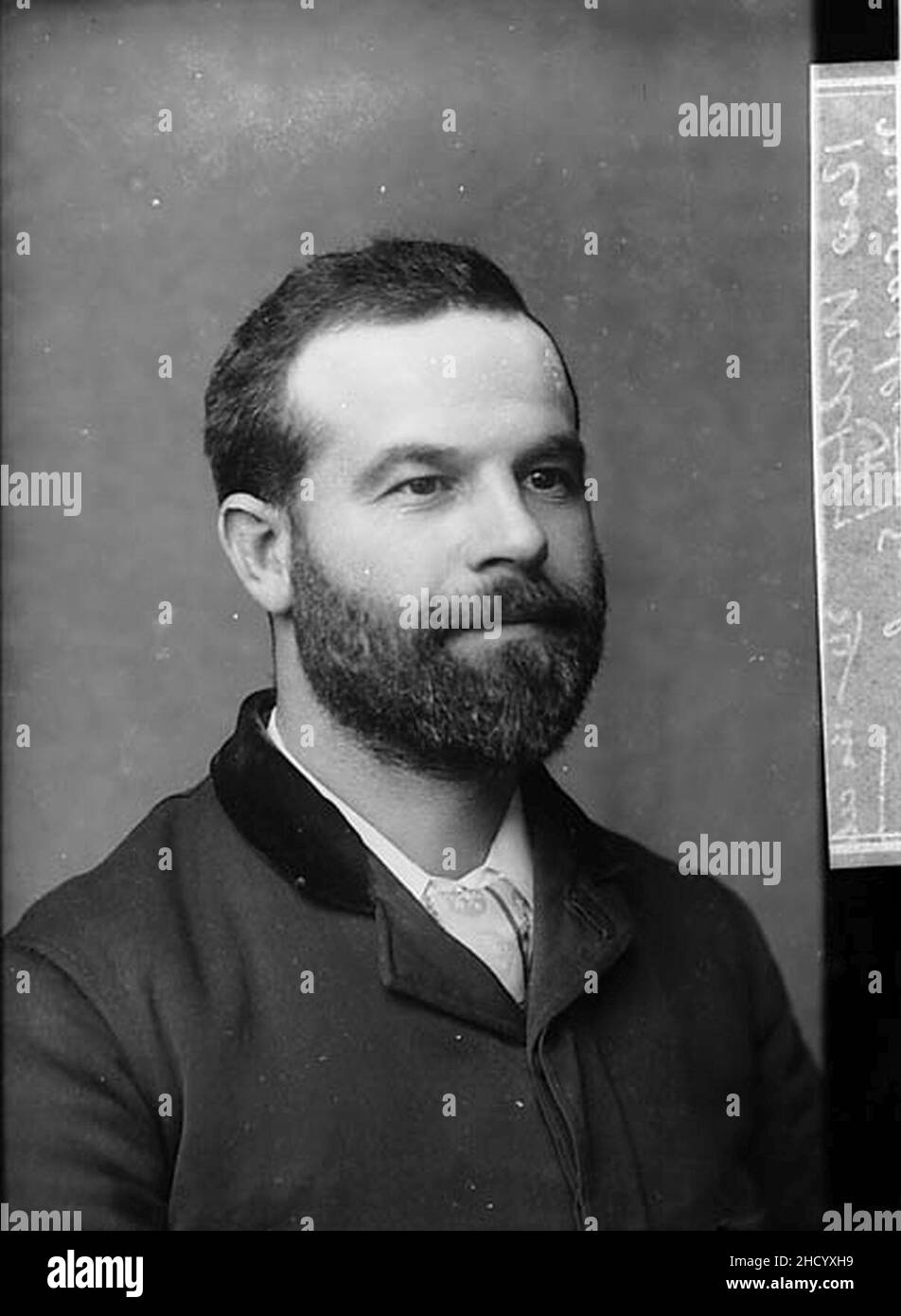 Revd David Daniel Walters (Gwallter Ddu, 1862-1934 Stock Photo - Alamy