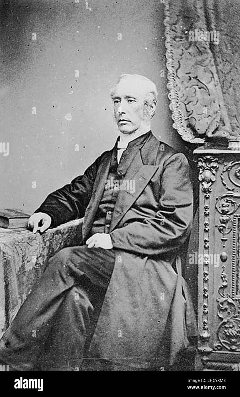 Revd Dr Lewis Edwards (1809-87 Stock Photo - Alamy