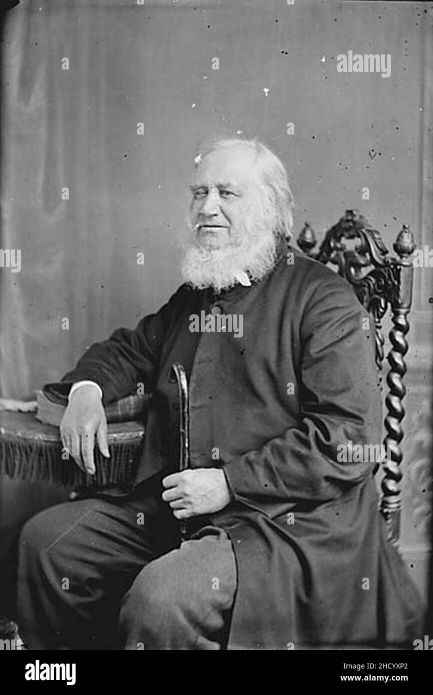 Revd Dr William Rees (Gwilym Hiraethog, 1802-83 Stock Photo - Alamy