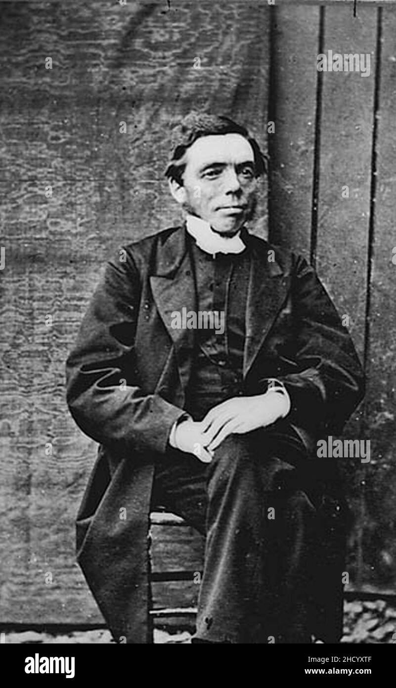 Revd Edward Morgan (1817-71 Stock Photo - Alamy