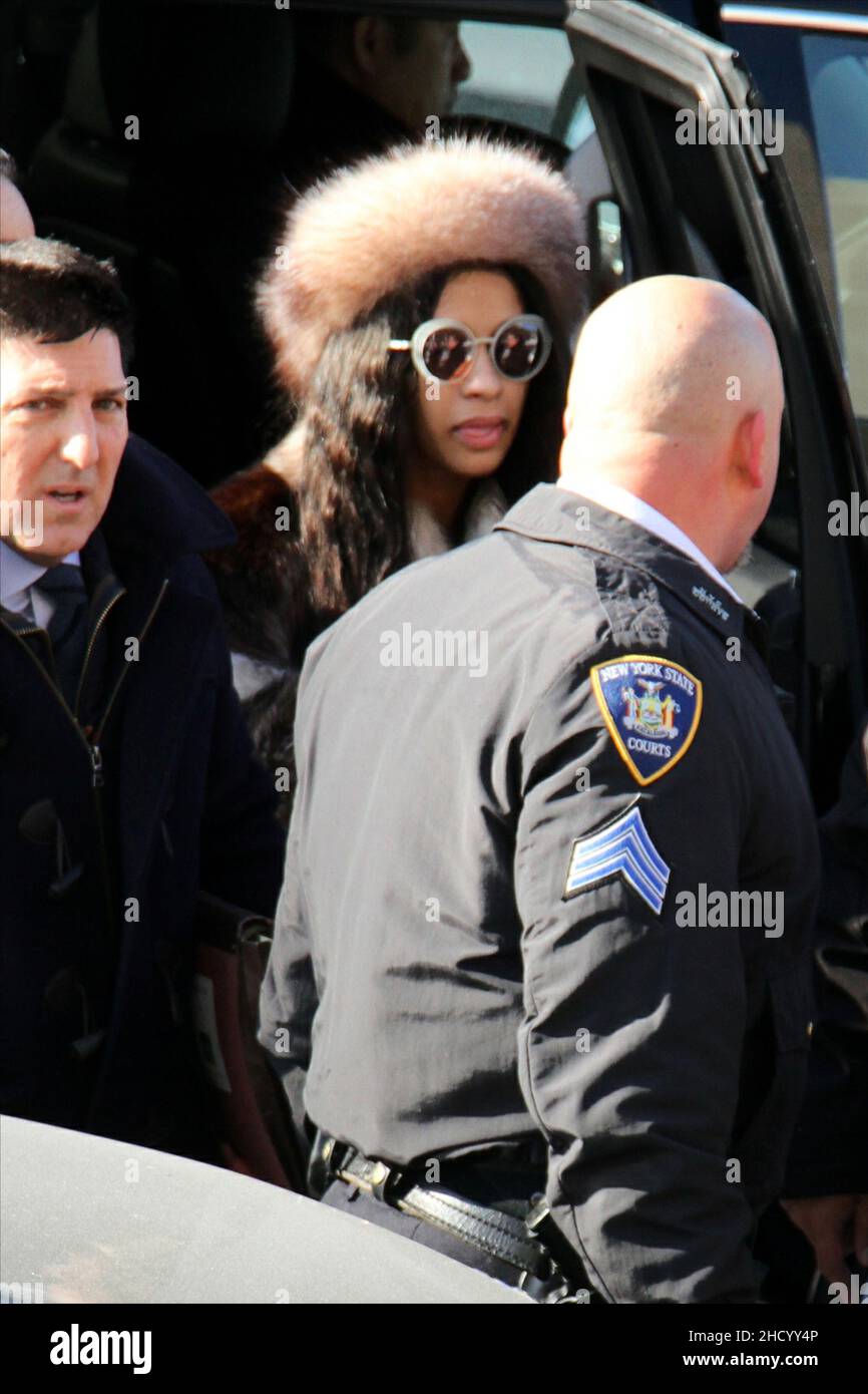 New York - NY - 20190131 Cardi B at Queen Criminal Court. -PICTURED ...