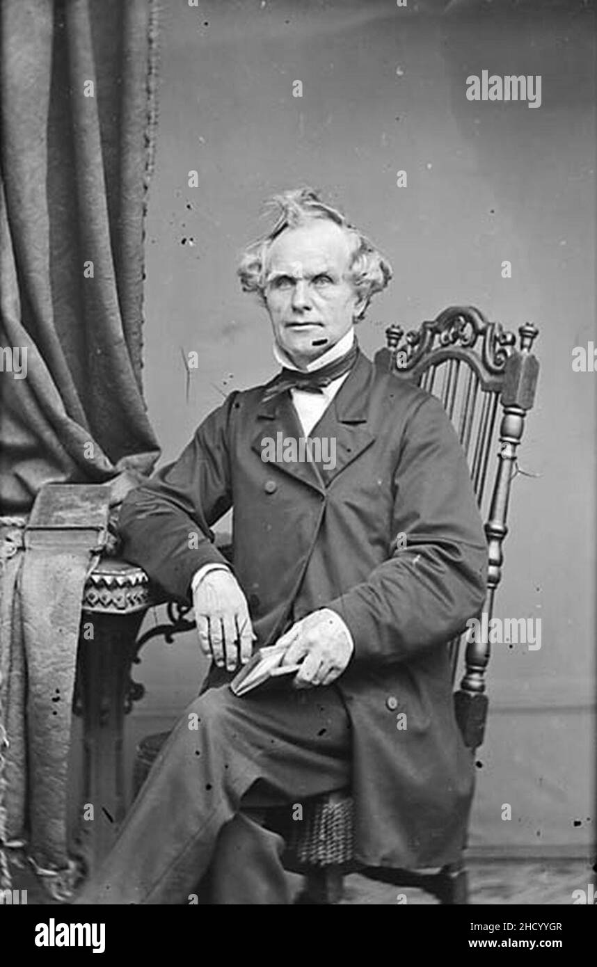 Revd R Jones, Holyhead (1870 Stock Photo - Alamy
