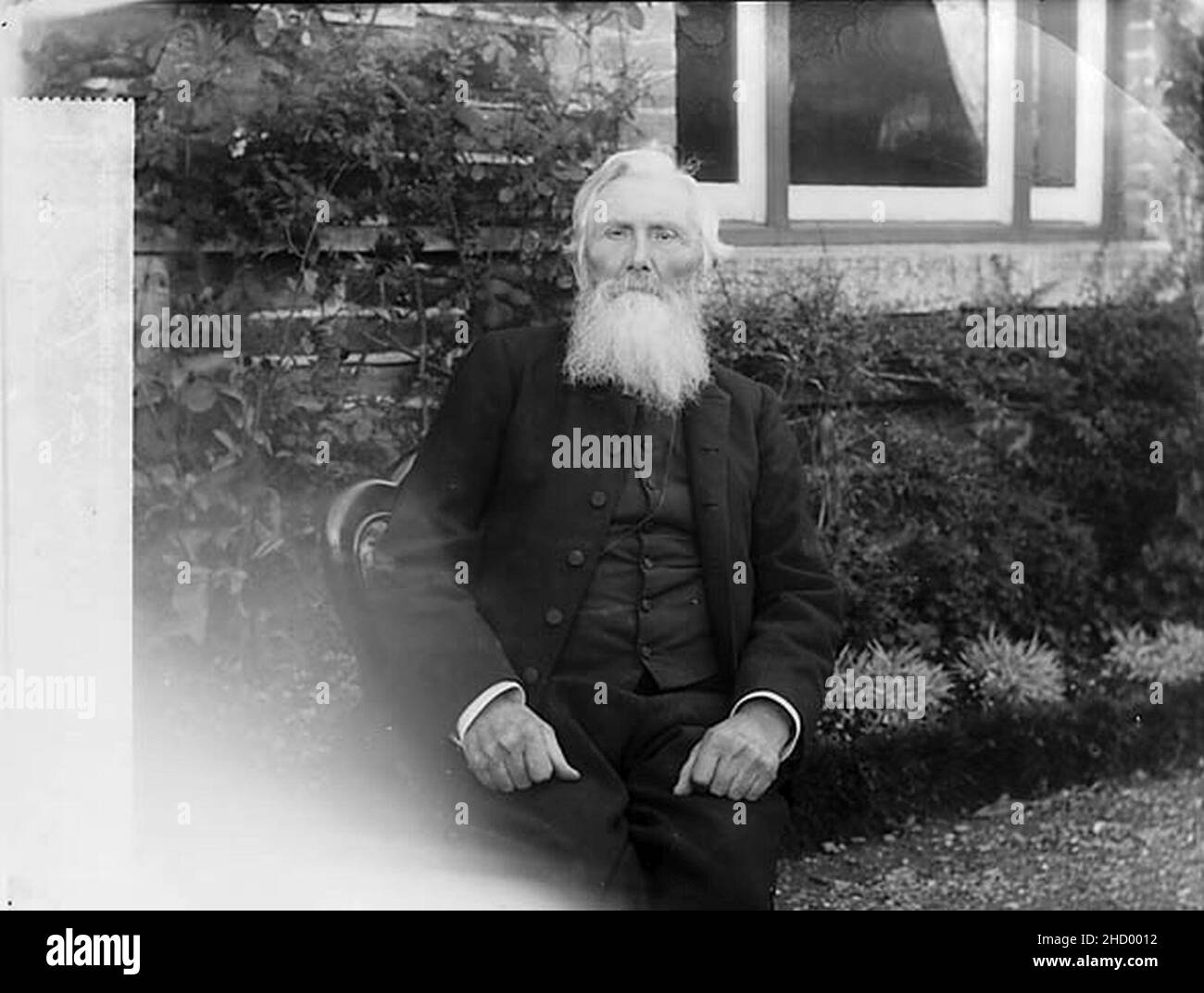 Revd William Rees Williams, rector of Gyffylliog at 86 yrs Stock Photo ...
