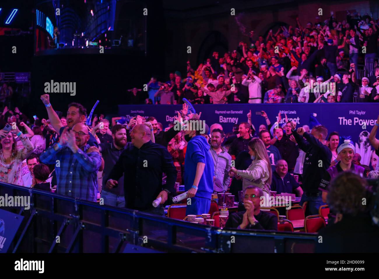 London, UK. 1st January 2022: Alexandra Palace, London, England: The ...