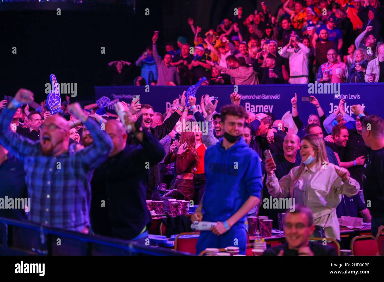 London, UK. 1st January 2022: Alexandra Palace, London, England: The ...
