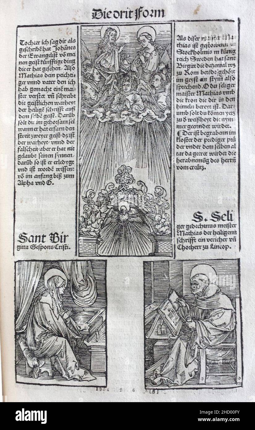 Revelationes Sancte Birgitte by Albrecht Dürer - BM 1904,0206.5 ...