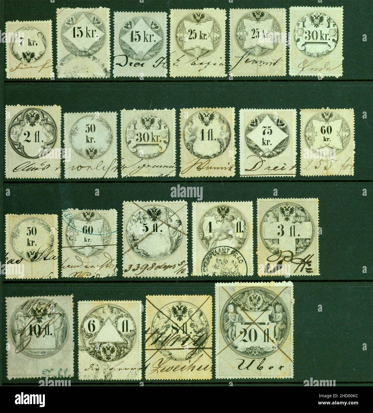 Revenue stamps hi-res stock photography and images - Alamy