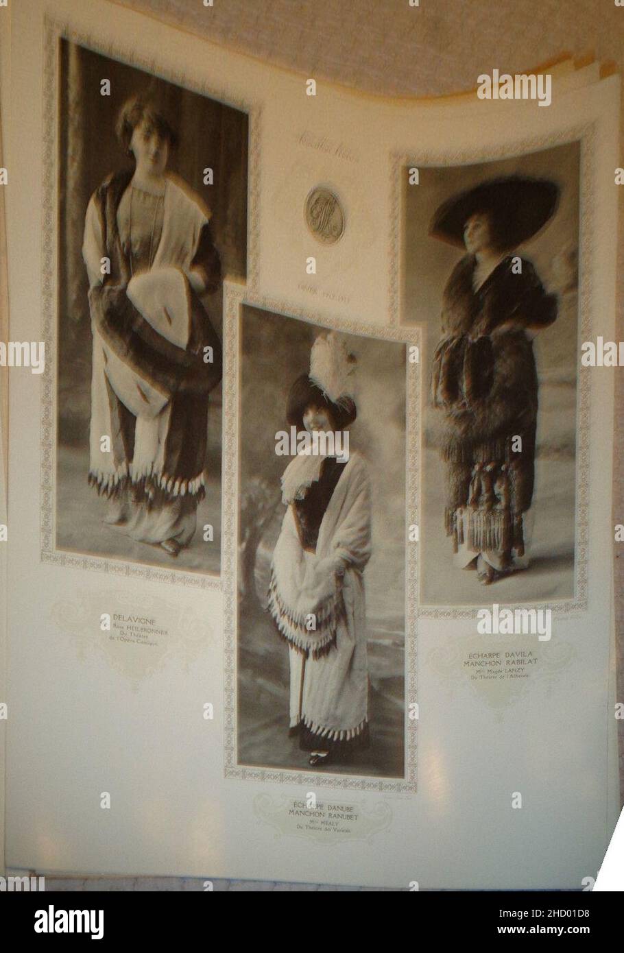 Revillon Frères 1912-1913 (4 Stock Photo - Alamy