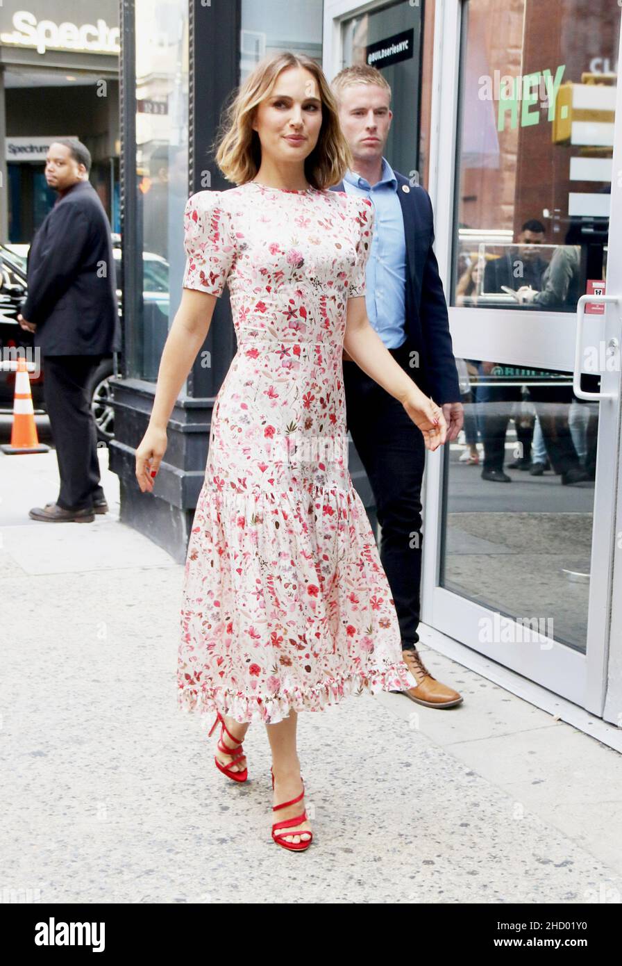New York - NY - 20191002 Natalie Portman at Build series. -PICTURED ...