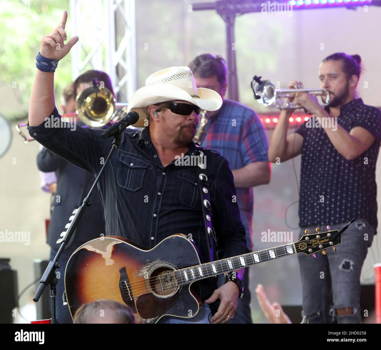 New York - NY - 20190705 Toby Keith perform at Today Show Concert Series. -PICTURED: Toby Keith ...