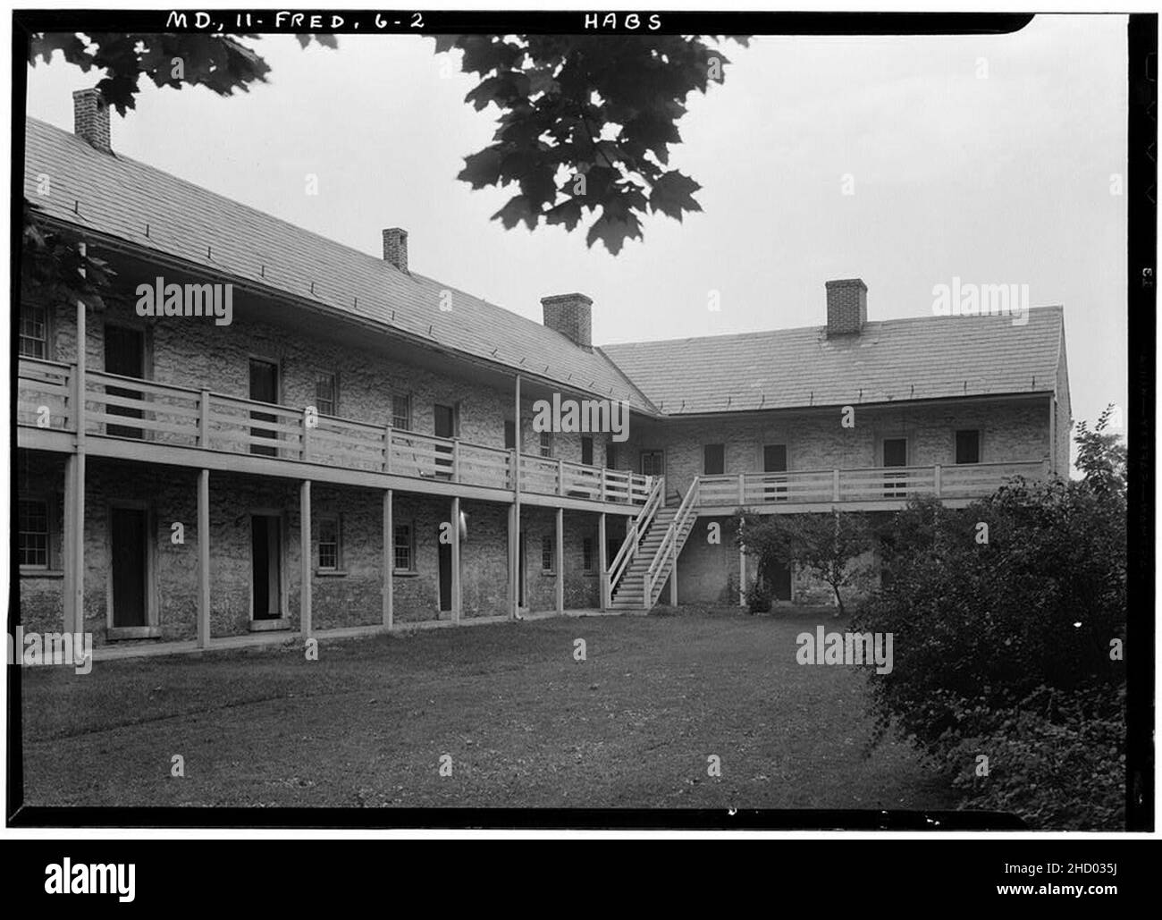 Frederick barracks Black and White Stock Photos & Images - Alamy