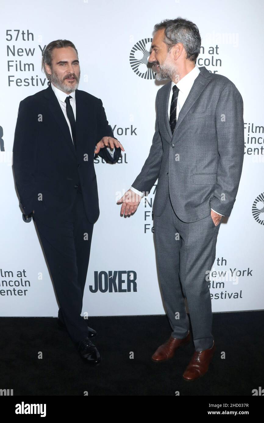 New York - NY - 20191002 Joaquin PhoenixRooney MaraZazie Beets and Todd ...