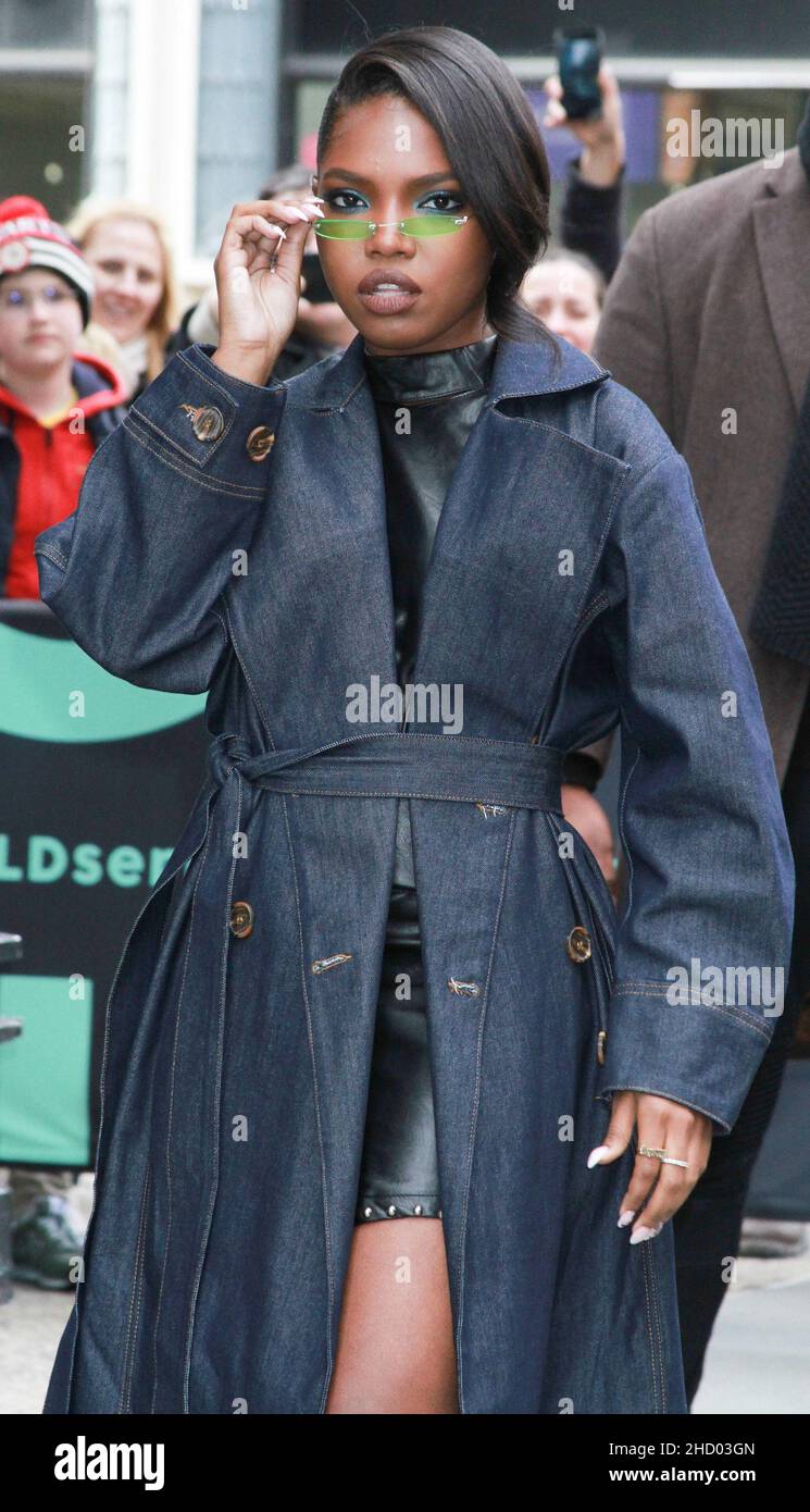 New York - NY - 20190313 Ryan Destiny was seen visiting the Build ...