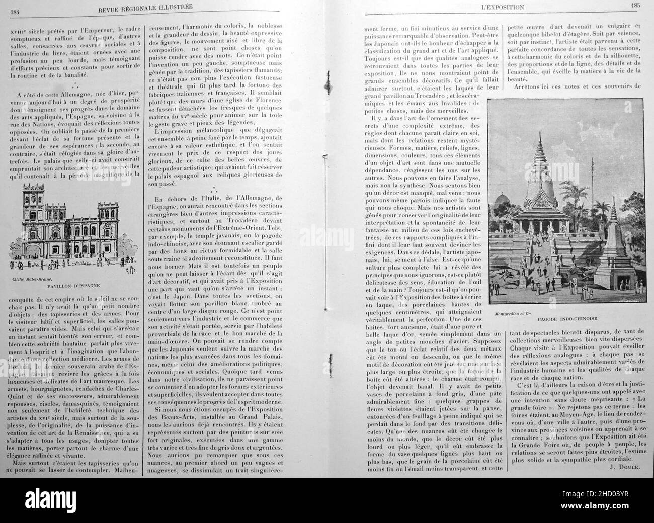 Revue régionale illustrée décembre 100345 Stock Photo - Alamy