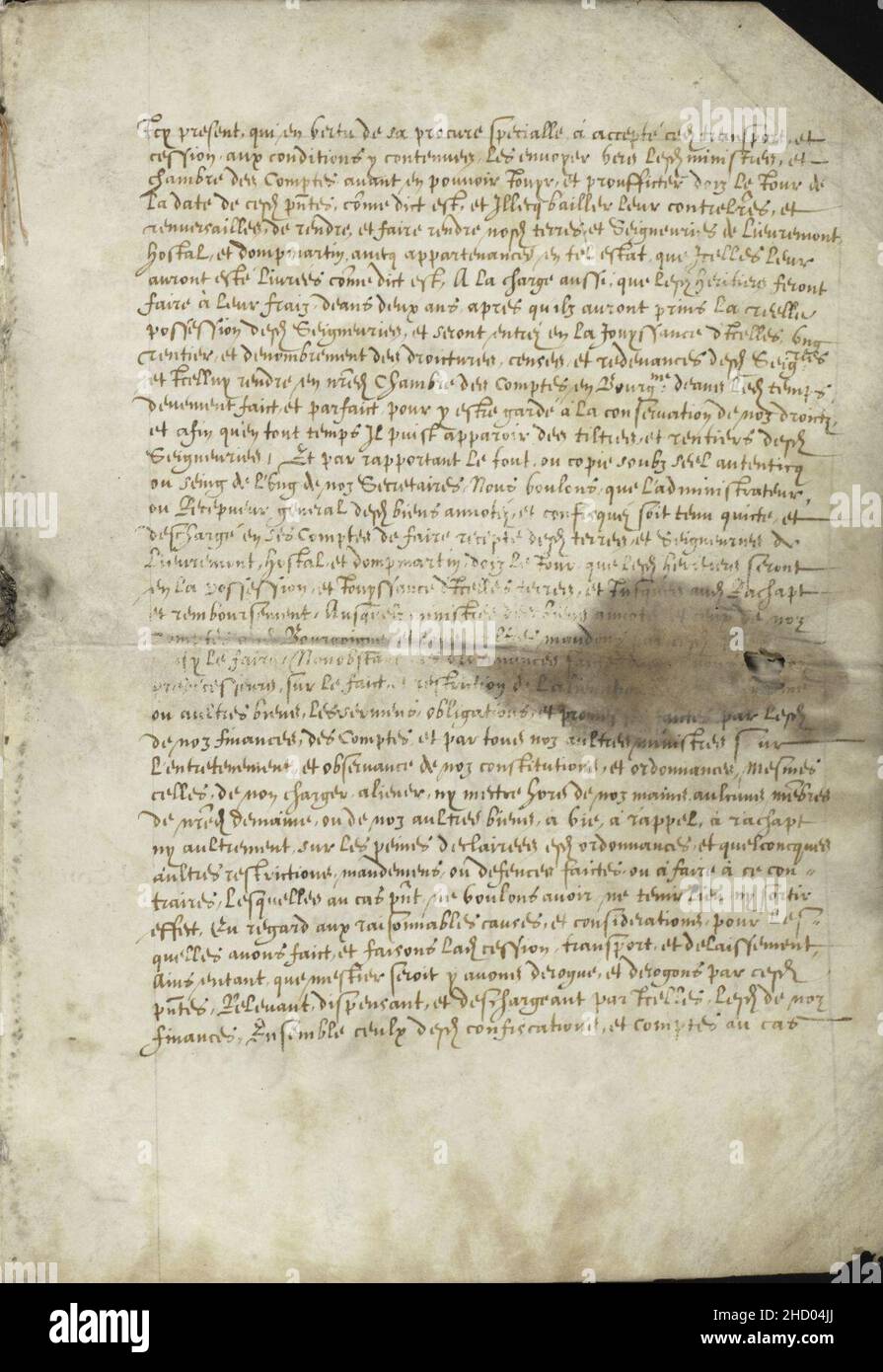 Reward letter of King Filip II of Spain to family of Balthasar Gerards ...