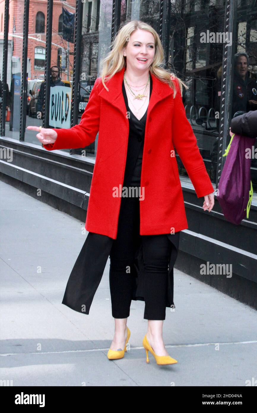 New York - NY - 20190402 Melissa Joan Hart at Build Series. -PICTURED ...