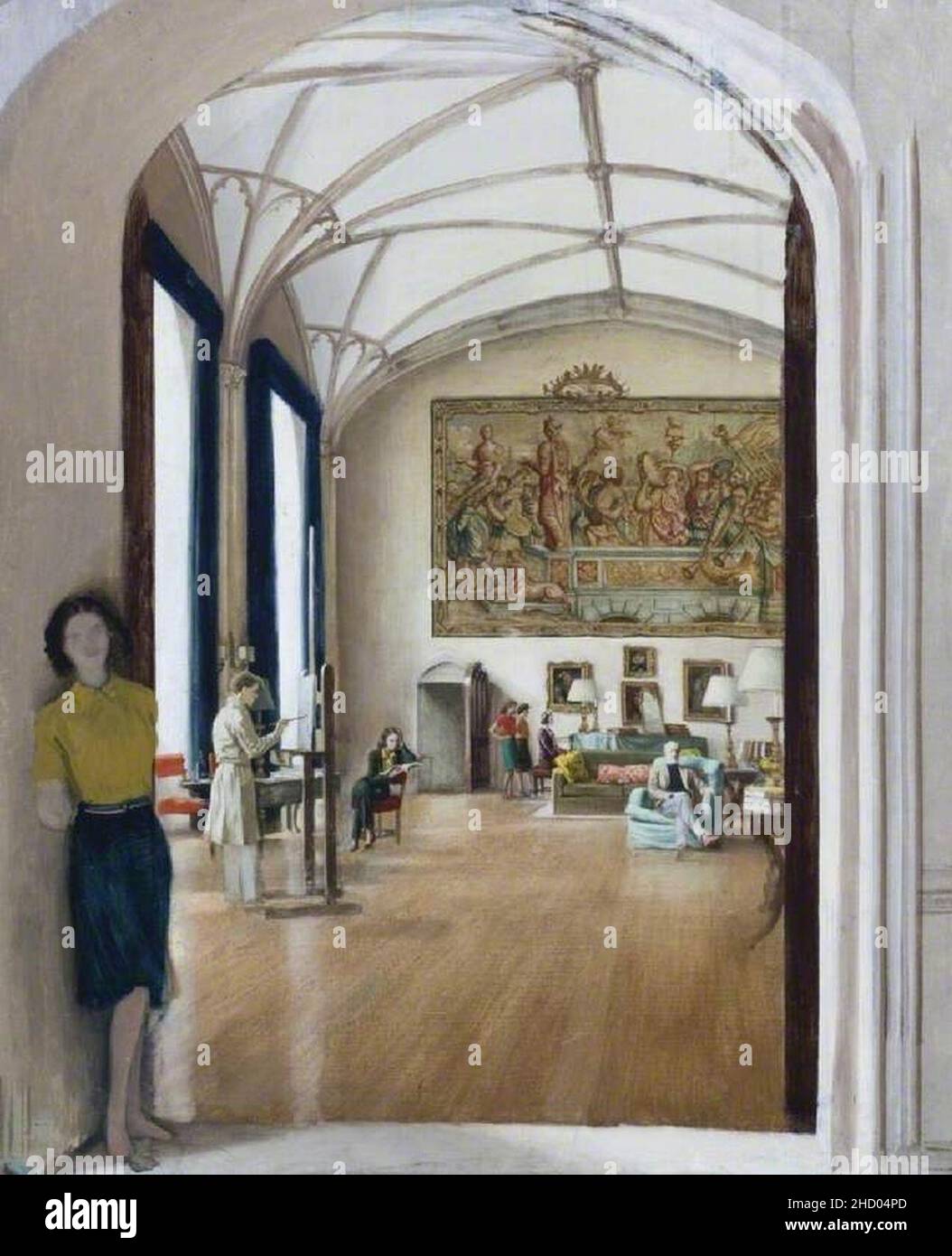 Rex Whistler - Charles Paget, 6th Marquess and Lady Marjorie ...