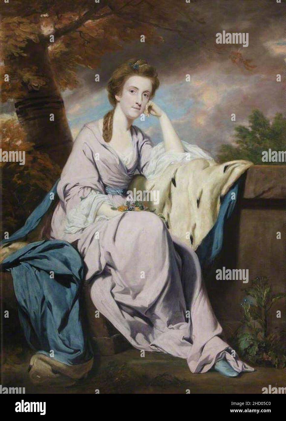 Reynolds - Elizabeth Harcourt, Lady Lee Stock Photo - Alamy