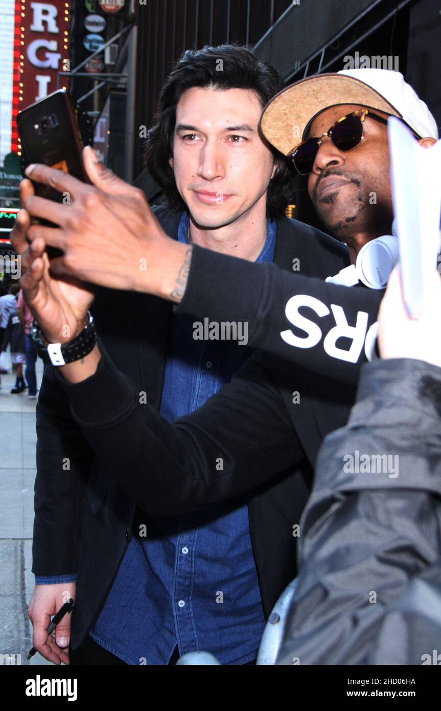 New York - NY - 20190603 Adam Driver at Good Morning America talk about ...