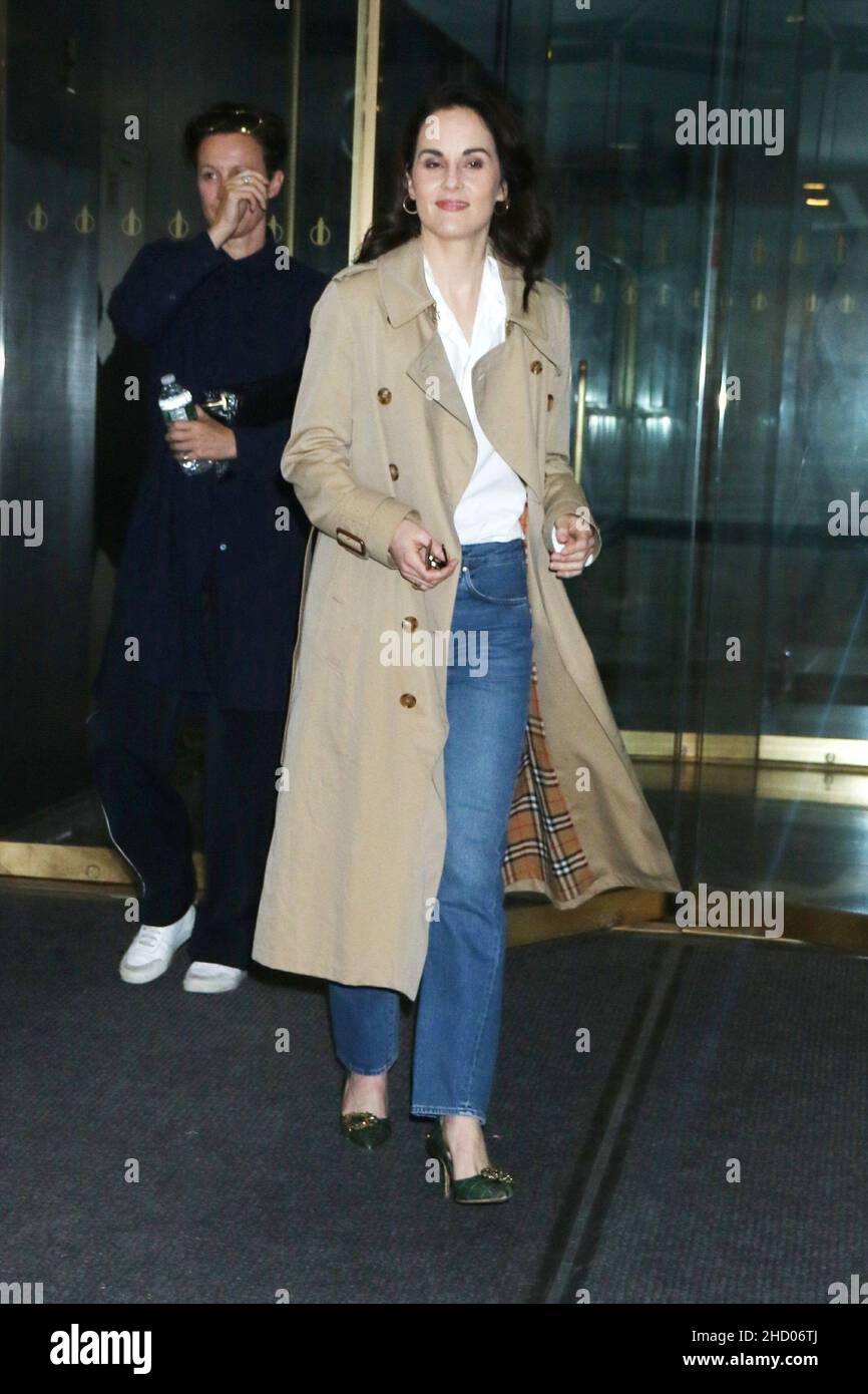 New York - NY - 20190916 Michelle Dockery is seen at the Today Show ...