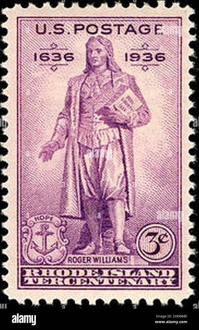 Rhode island stamp hi-res stock photography and images - Alamy