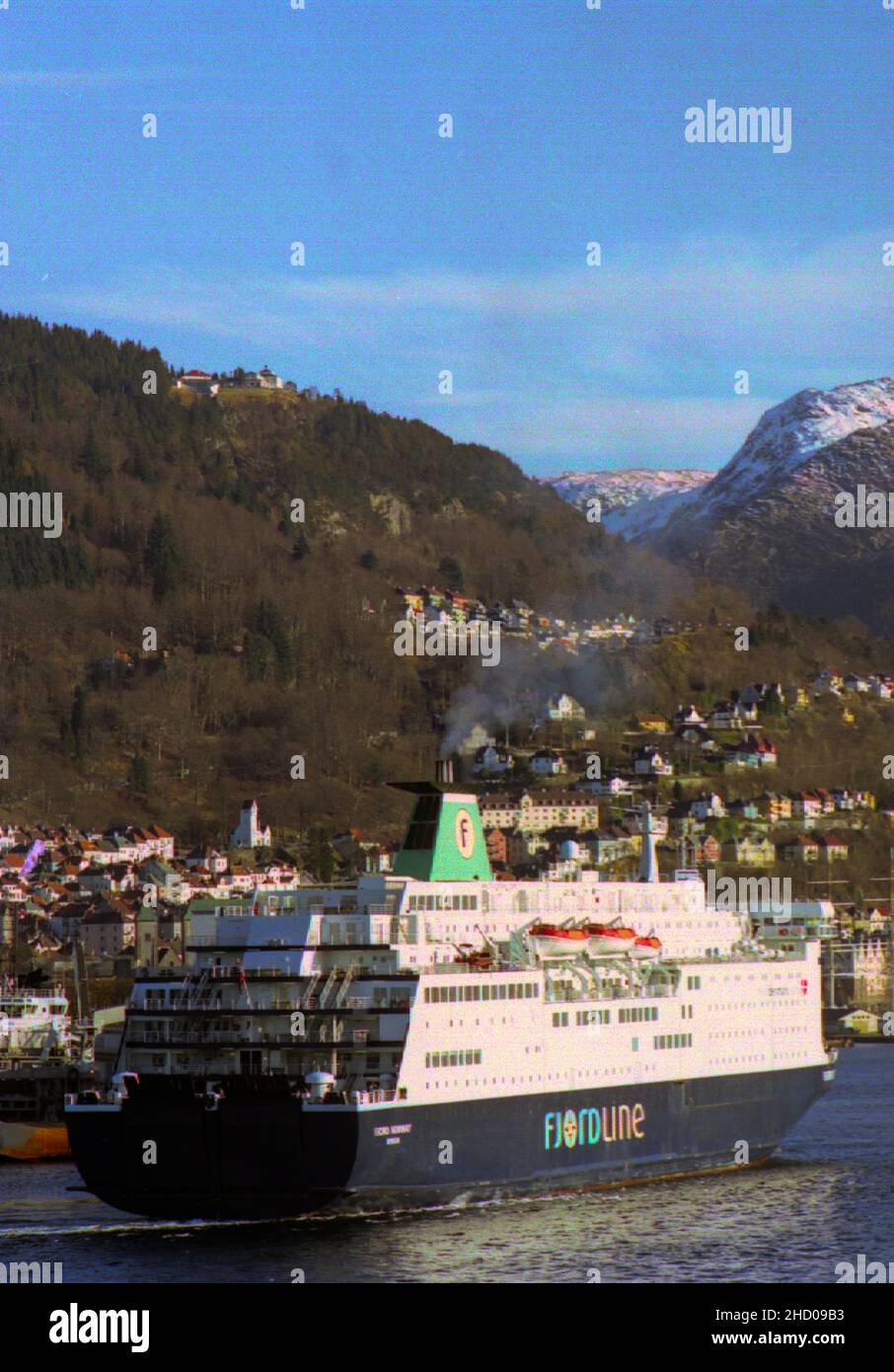 IMO 8502391 MS Fjord Norway Fjord Line Ferry Bergen Norway DFDS Stock ...