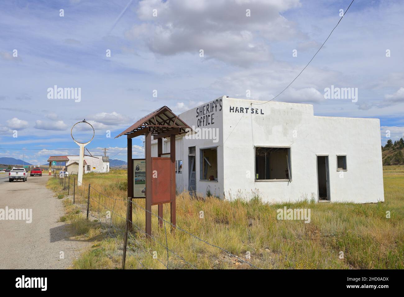 The Heart of Colorado, Hartsel CO Stock Photo - Alamy