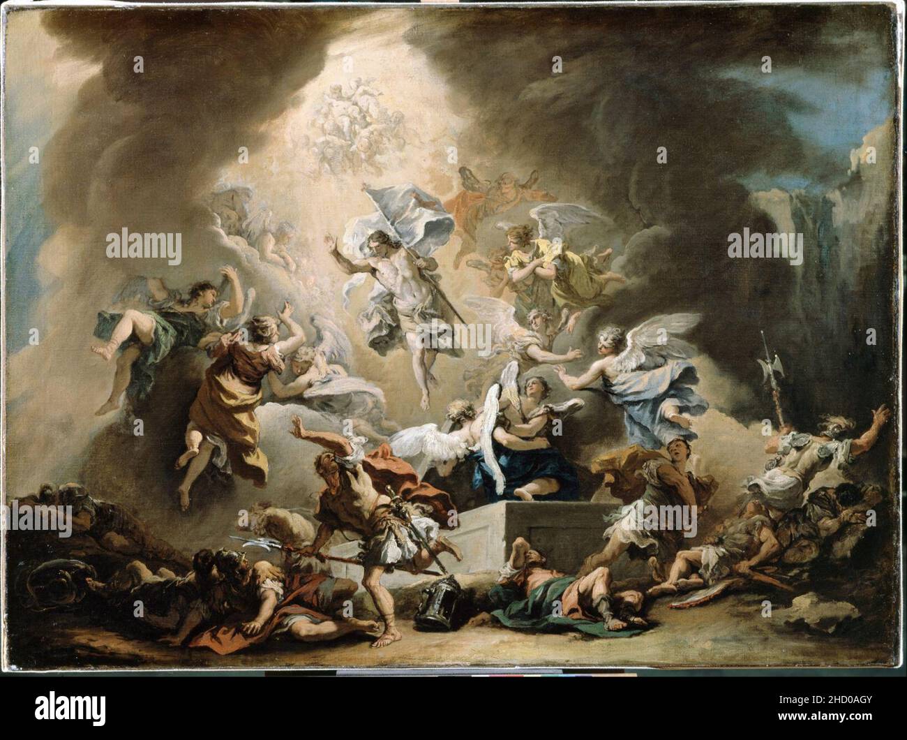 Ricci, Sebastiano - The Resurrection Stock Photo - Alamy