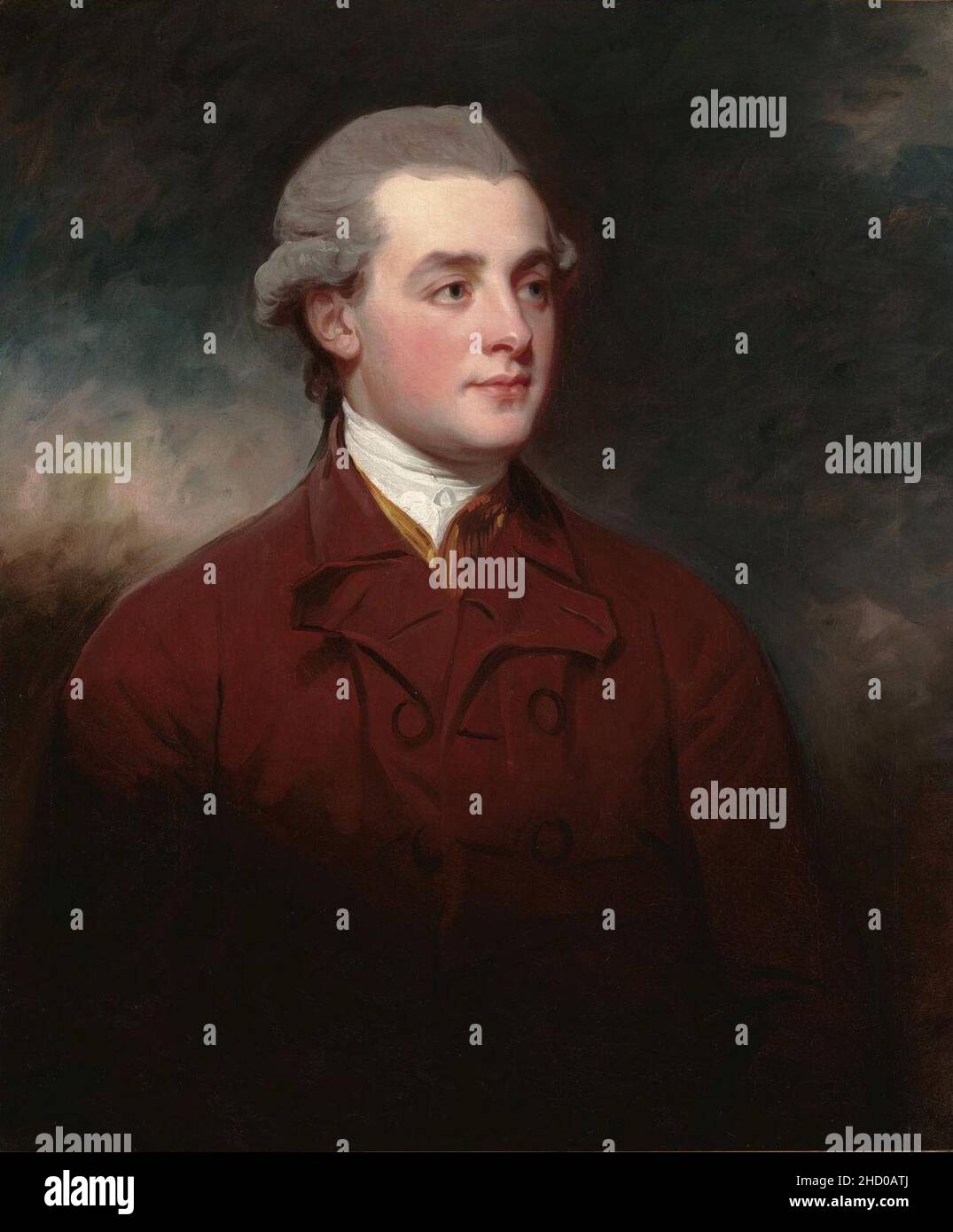 Richard 2nd Baron Braybrooke Romney Stock Photo - Alamy