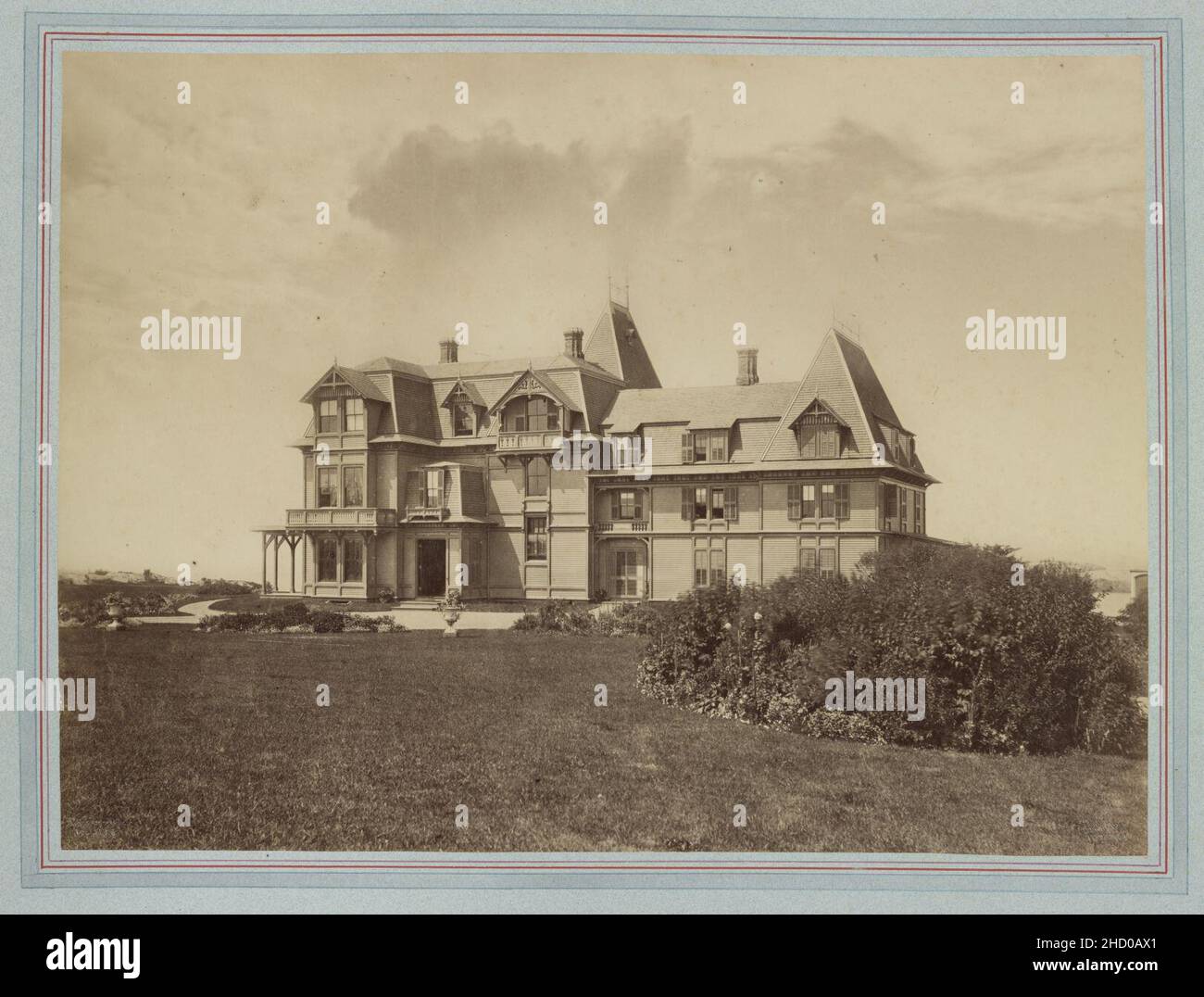 Richard Baker Jr. house, Westcliff, Ledge Road, Newport, Rhode Island ...