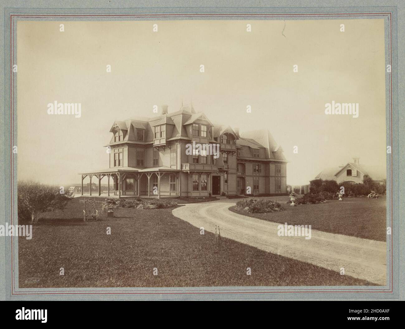 Richard Baker Jr. house, Westcliff, Ledge Road, Newport, Rhode Island ...