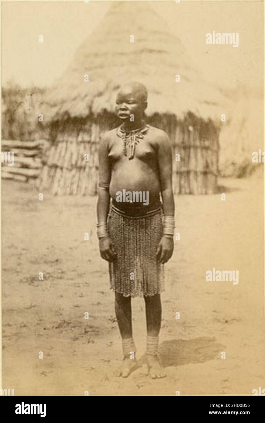 Richard Buchta - Bari girl I Stock Photo - Alamy