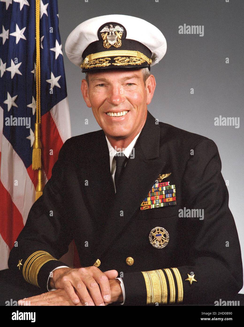 Richard C. Macke, VADM, USN, 1991 Stock Photo - Alamy