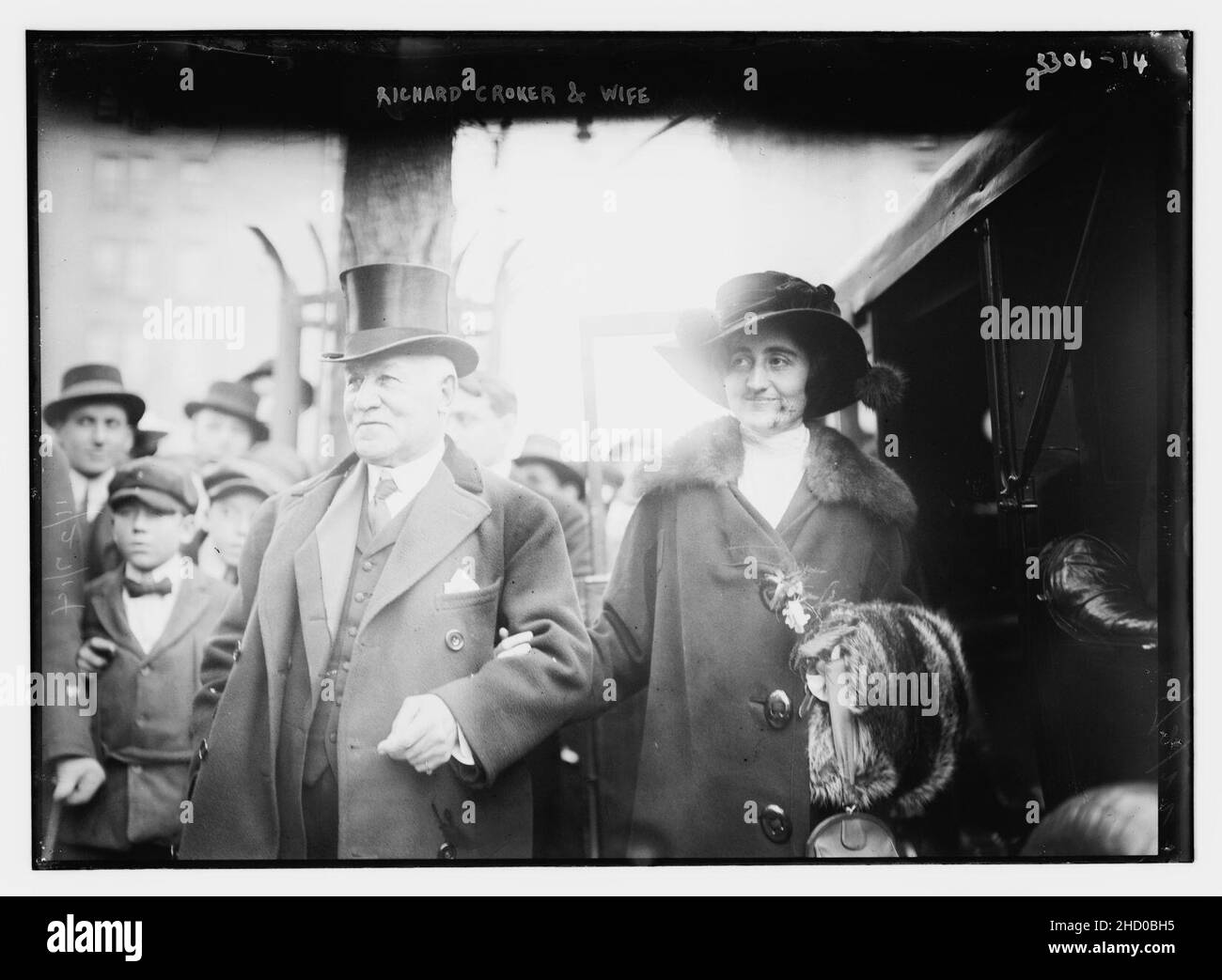 Richard Croker and wife Stock Photo - Alamy