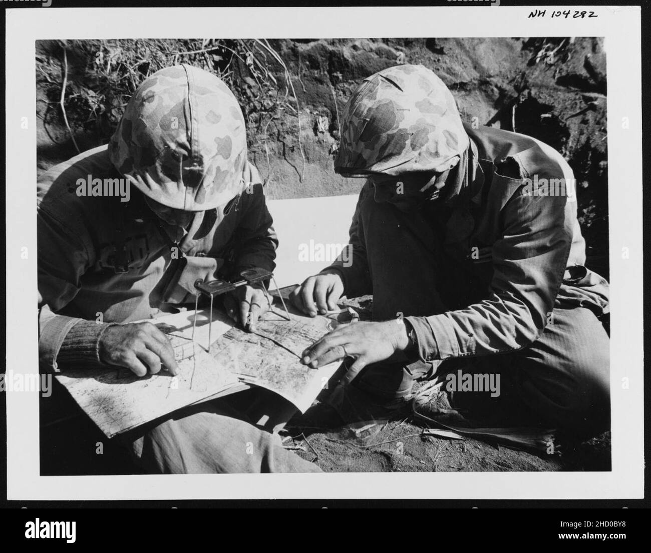 Richard Fagan at Iwo Jima Stock Photo - Alamy