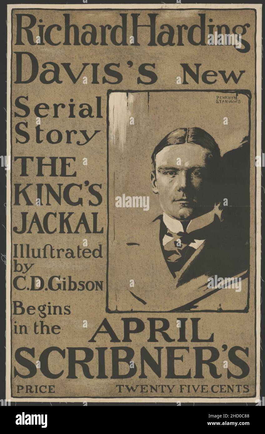 Richard Harding Davis's new serial story ... April Scribner's Stock ...